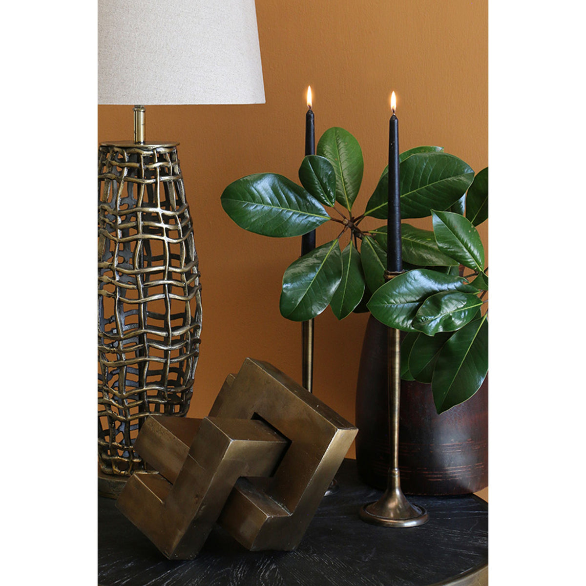 CC Interiors London Old Brass Candlesticks – Peta M Homeware & Gifts